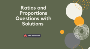 Ratios and Proportions Aptitude Questions and Answers PDF Download