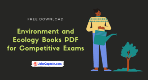 Environment and Ecology Books PDF for UPSC Exam